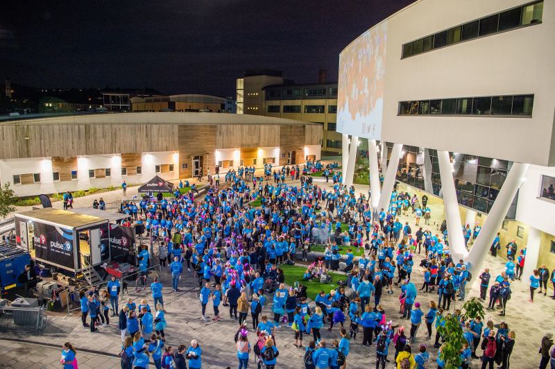 Local gym takes over the Midnight Memory Walk warm up | The Kirkwood